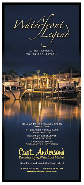 Captain Anderson's - Panama City Beach Restaurants on The Visitors Map