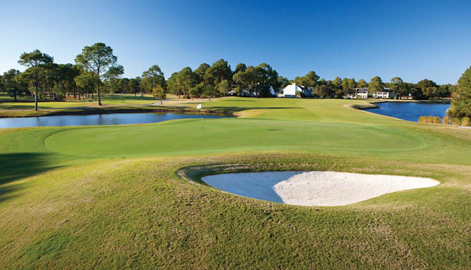 Bay Point Resort - Panama City Beach Golf Courses on The Visitor's Map